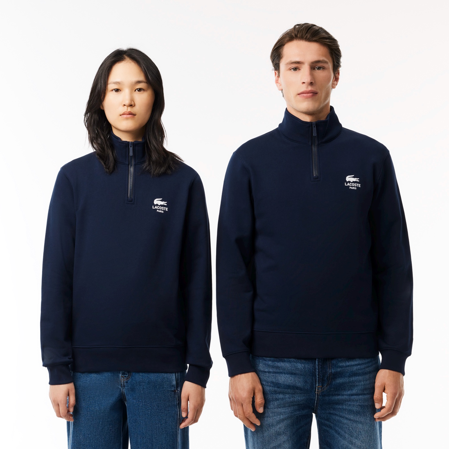 ワンポイントプリントハーフジップスウェット SH2735 - ラコステ（LACOSTE）公式オンラインストア